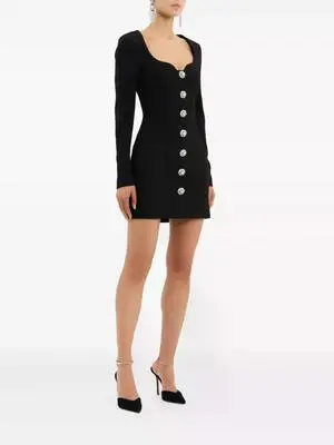 Rebecca Vallance Annaleigh Button Mini Dress