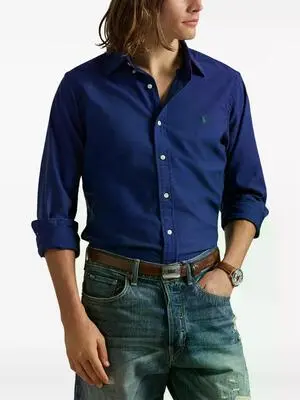 Polo Ralph Lauren Embroidered-logo Shirt - Blue