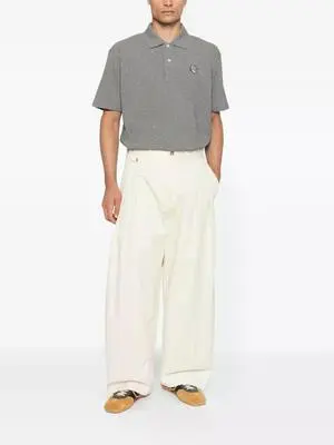 Maison Kitsuné Logo-patch Polo Shirt
