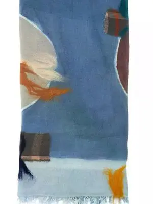 EXQUISITE J Fringed Scarf
