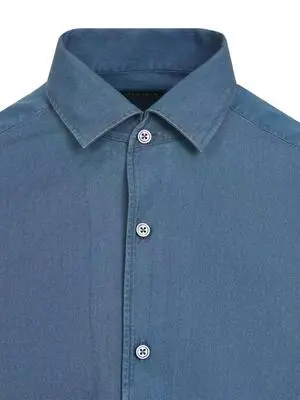 Zegna Buttoned Shirt - Blue