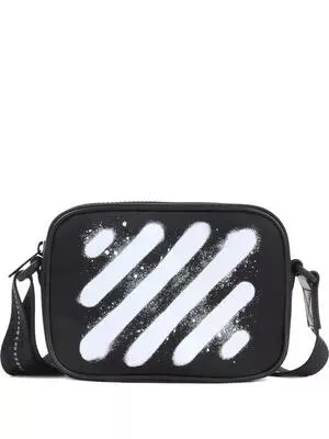 Off-White Crossbody Bag - Black