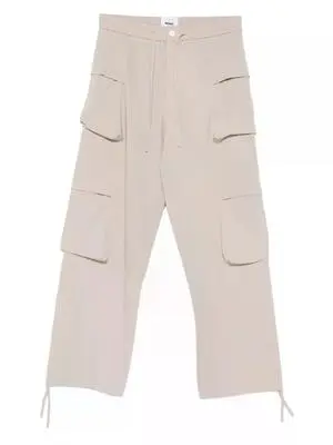 BONSAI Drawstring-waist Cargo Trousers