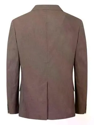 PAOLO PECORA Canvas Button Blazer