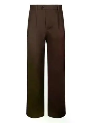 SELECTED Button Zip Trousers