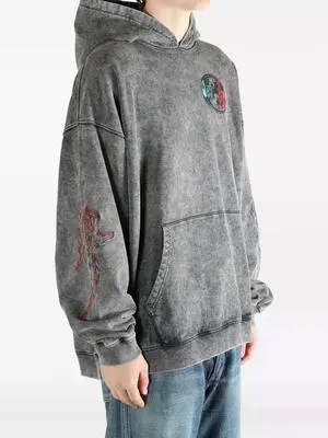 D-R-G-N Embroidered Graphic Hoodie