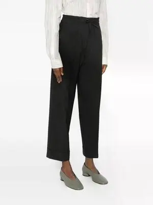 P.a.r.o.s.h Drawstring-waist Turn-up Trousers