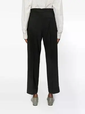 P.a.r.o.s.h Drawstring-waist Turn-up Trousers