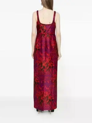 Sachin & Babi Lana Gown - Red