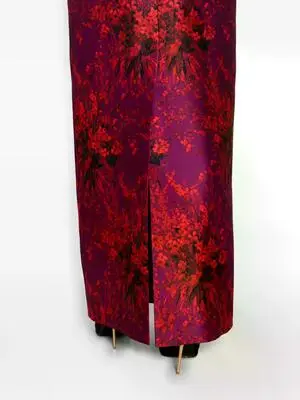 Sachin & Babi Lana Gown - Red