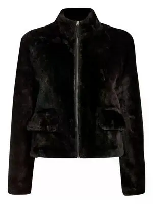 Proenza Schouler White Label Scarlett Shearling Jacket - Black
