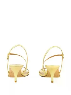 EMME PARSONS Square-toe Kitten Heel Sandals
