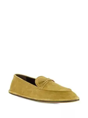 EMME PARSONS Suede Bow Ballet Flats
