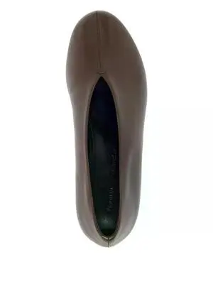 Proenza Schouler Leather Kitten Heel Pumps - Brown