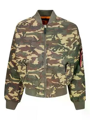 Alpha Industries Camouflage Outerwear For Men