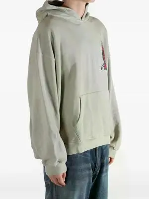 D-R-G-N Graphic-print Hoodie - Neutrals