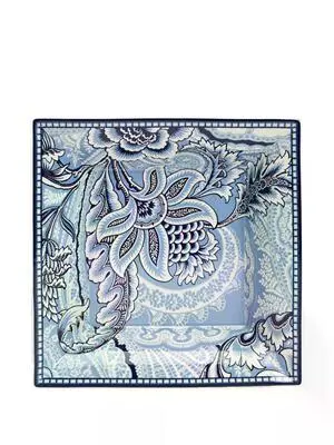 Etro Bloom Square Trinket Tray - Blue