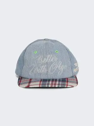 BETTER WITH AGE Heritage Reconstructed Baseball Cap - Indigo