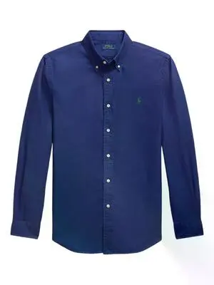 Ralph Lauren Embroidered-logo Shirt - Blue