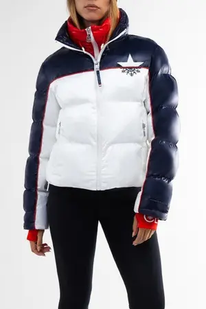 MALIBU SKI CLUB Skisport Puffer Jacket - White