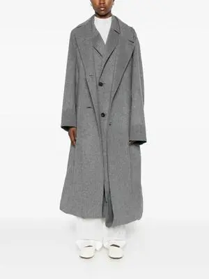 STEIN Layered Coat With Adjustable Belt