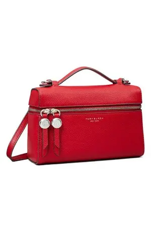 Tory Burch Romy Slim Top Handle Bag - Tory Red