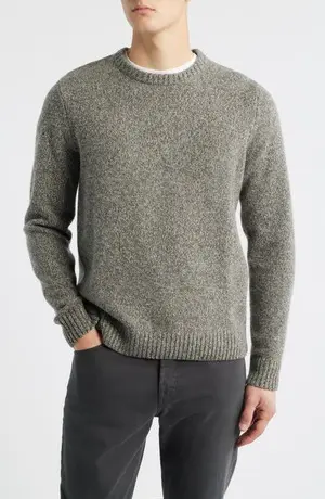 James Campbell Girvan Merino Wool Sweater - Grey