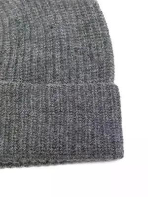 SEVEN GAUGE Ribbed Wool Beanie - Grey