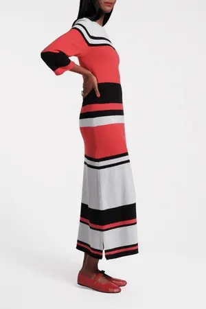 FRANCES VALENTINE Knit Maxi Dress