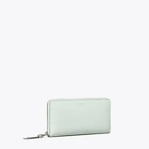 Tory Burch Romy Zip Continental Wallet - Chill Mint