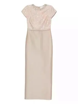 Sachin & Babi Isla Gown - Neutrals
