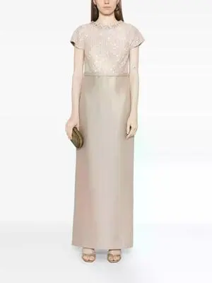 Sachin & Babi Isla Gown - Neutrals