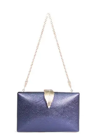 LAUREN LORRAINE Dori Clutch - Pewter