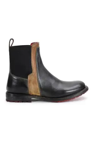 Bed Stu Ethic Chelsea Boot - Black Tan Rustic