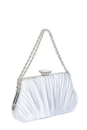 LAUREN LORRAINE Debbie Clutches - Silver