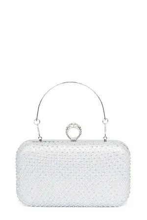 LAUREN LORRAINE Terri Clutch - Silver