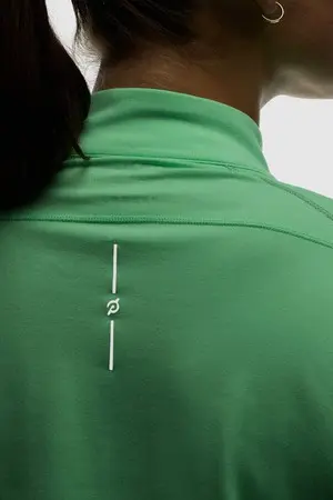 PELOTON Active Brushed Jersey Quarter-zip