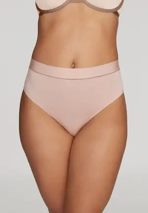 CUUP The Highwaist Sand Taupe Contrast