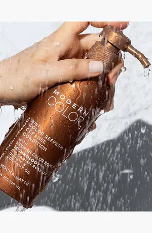 MODERN COLOR Mocha Latte 3-in-1 Hair Color Refresh Cleanse Conditioner - Single