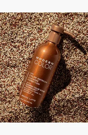 MODERN COLOR Mocha Latte 3-in-1 Hair Color Refresh Cleanse Conditioner - Single