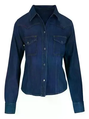 TWP Mustang Sally Pocket Shirt - Blue