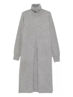 STEIN Roll-neck Wool Dress