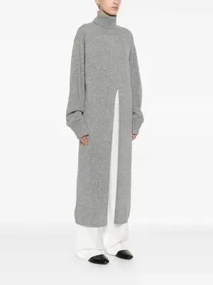 STEIN Roll-neck Wool Dress