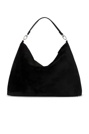 TOTEME Suede Scoop Tote Bag - Black