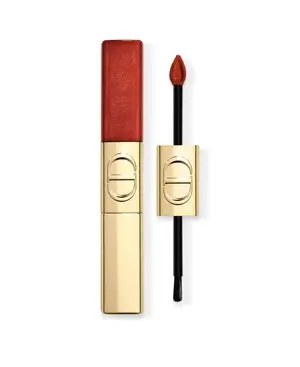 Dior Rouge Forever Limited Edition Liquid Sequin Duo Lipstick - Flame