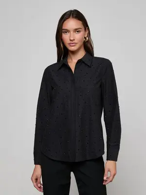 L'agence Embellished Shirts For Women