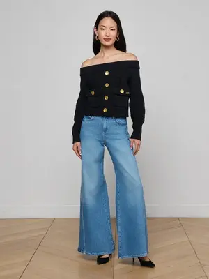 L'agence Draped Jeans For Women