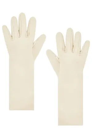 AGNELLE Celia Gloves - Craie