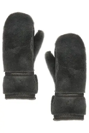 AGNELLE Athena Gloves - Charcoal & Bitume