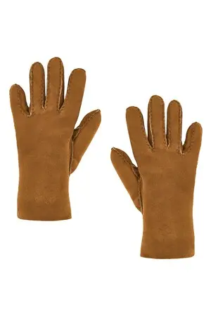AGNELLE Denise Gloves - Chestnut